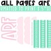 Candy Hearts Valentine Affirmations Bulletin Board Kit. Editable ...