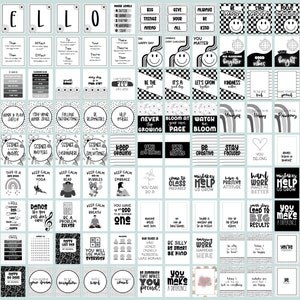 Black and White Educational Classroom Psoters |CLASSROOM Decor Posters ...