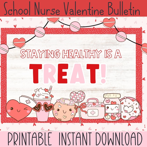 Valentines Nursing Bulletin Board - Etsy