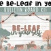 Be Leaf in Yourself Boho Fall Bulletin Board Kit DIY Fall - Etsy