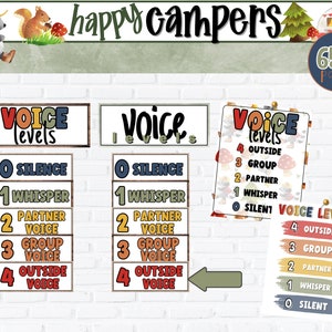 Summer Camp Theme CLASSROOM DECOR Bundle | Elementary Classroom Decor ...