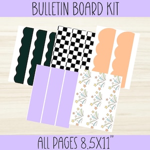 Shine Bright New Year Bulletin Board Kit | Printable Groovy Bulletin ...