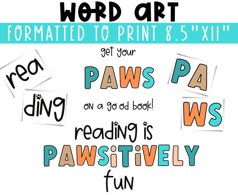 Library Book Dog Back to School Bulletin Board Kit | Easy and Modern ...