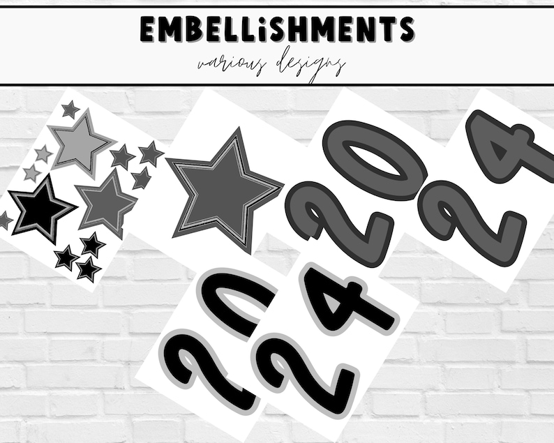 New Year Affirmation Bulletin Board Kit Printable Bulletin Borders ...