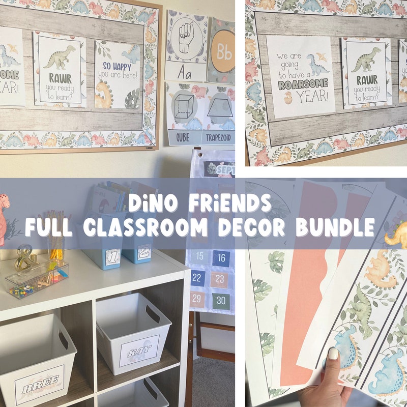 Dinosaur Decor - Etsy