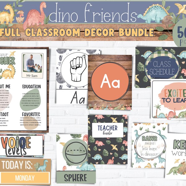 Classroom Bundle - Etsy