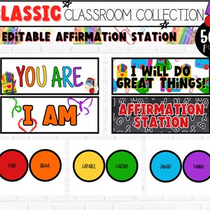 Primary Classroom Editable CLASSROOM DECOR Bundle | Elementary ...