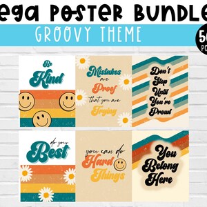 CLASSROOM Poster Bundle| Educational CLASSROOM Decor Posters| Bulletin ...