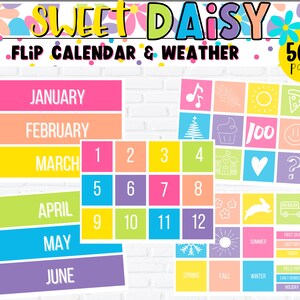 Bright Daisy Editable CLASSROOM DECOR Bundle | Elementary Classroom ...