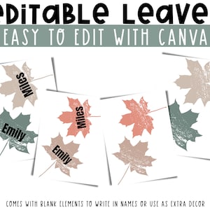 Be Leaf in Yourself Boho Fall Bulletin Board Kit | DIY Fall Bulletin ...