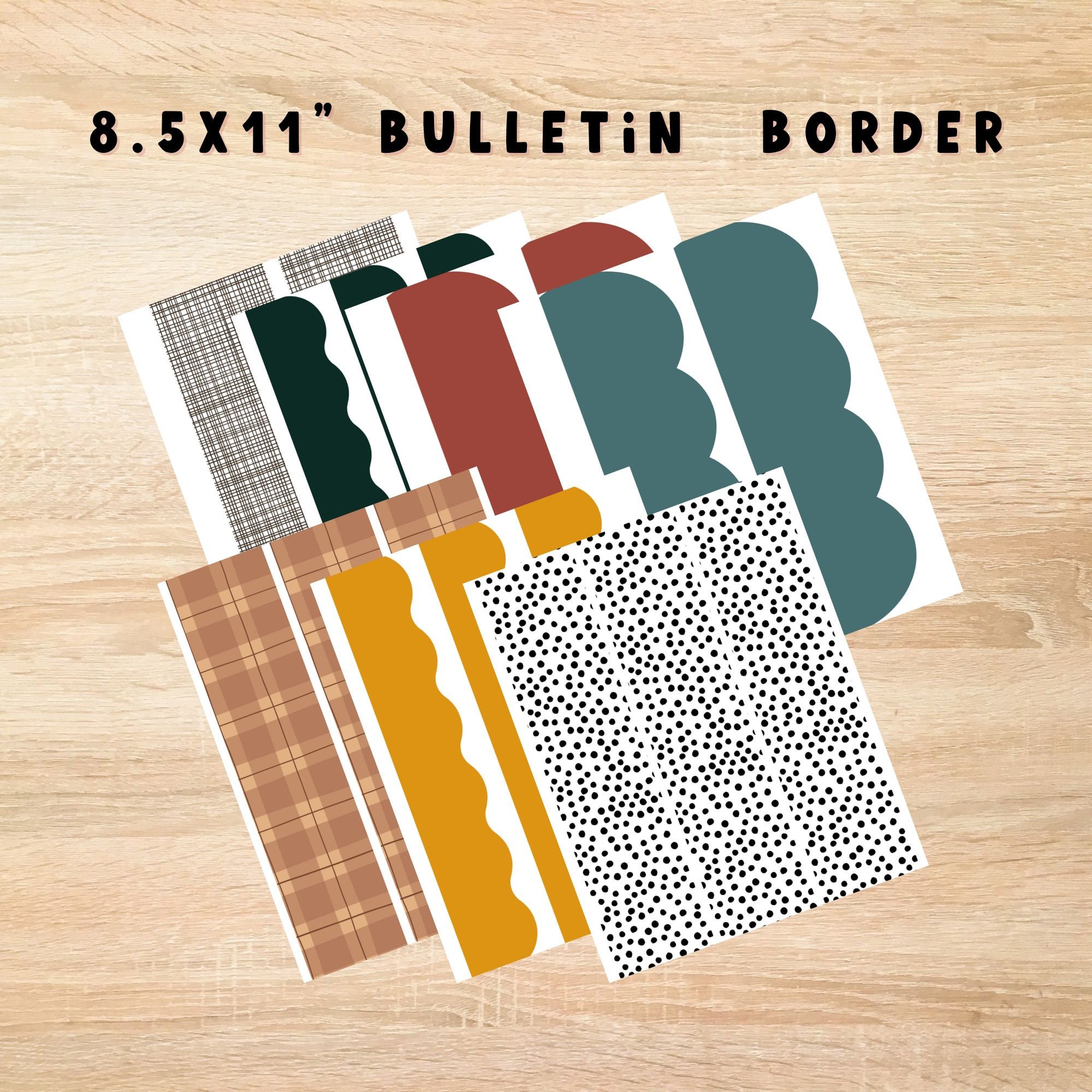 Autumn Fall Bulletin Board Kit. Fall Bulletin Board Boho - Etsy