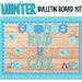 Kindness is Cool Winter Bulletin Kit. January Printable Classroom ...