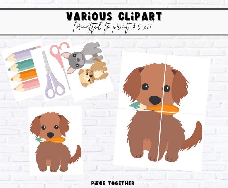 Art Display Dog Back to School Bulletin Board Kit Easy and - Etsy