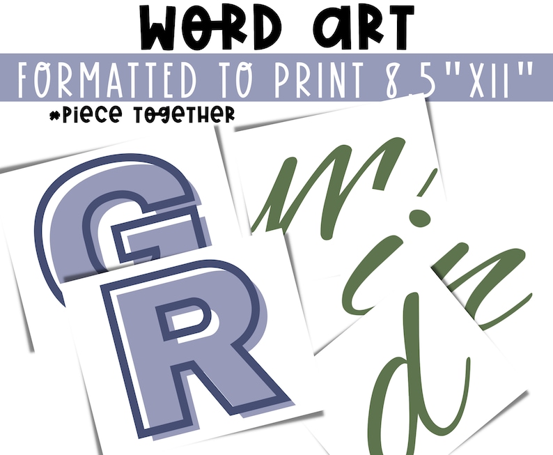 Boho Plants Growth Mindset Bulletin Kit Modern Bulletin Kit - Etsy