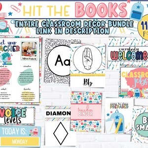 Back to School Bulletin Board Kit Back to School | Editable Bulletin ...