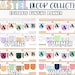 Seasonal Pastel Editable Classroom Decor Bundle | Modern Elementary ...