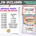 Rainbow Bulletin Board Kit Back to School Editable Bulletin Board Easy ...