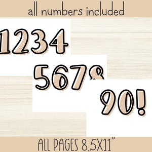 Daily Affirmation Bulletin Board Kit | Printable Boho Bulletin Borders ...