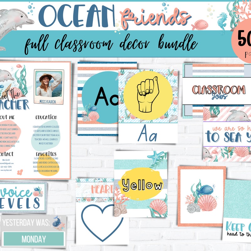 Classroom Decor Bundle - Etsy