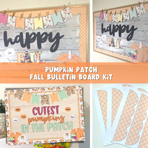 Fall Bulletin Board - Etsy