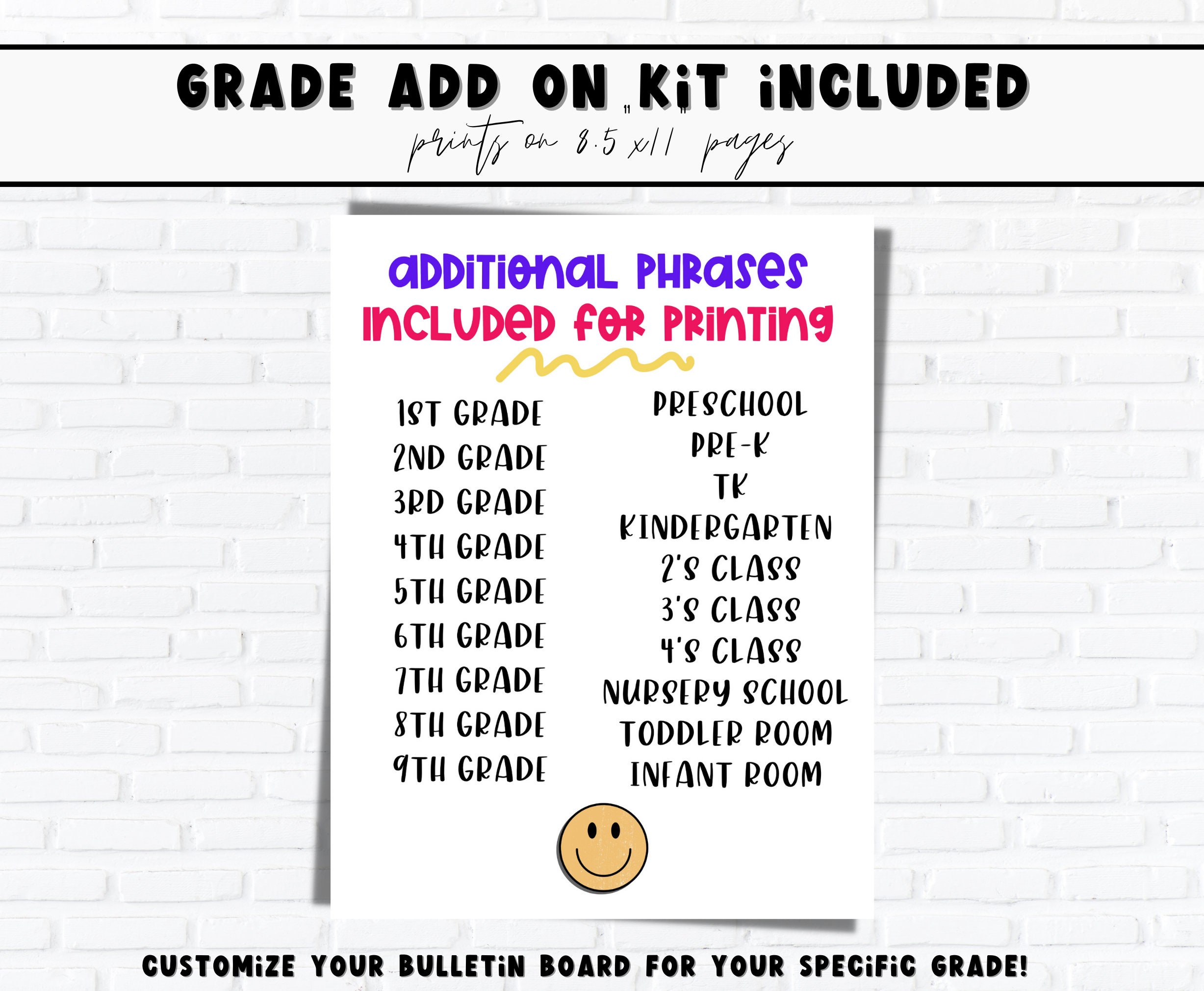 Spooky Season Retro Bulletin Board Kit | Retro Halloween Bulletin ...