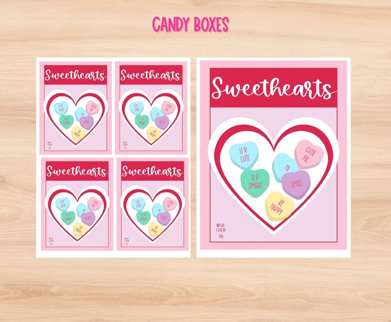 Candy Hearts Our Class is Full of SWEETHEARTS Bulletin Board - Etsy