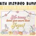 Christian Retro Easter Bunny Spring Bulletin Kit | Groovy Easter ...