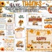 Fall Thanksgiving Bulletin Board Kit | Fall Bulletin Board | Boho ...