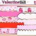 PRINTABLE Valentine Bulletin Board Borders. Printable Classroom Borders ...