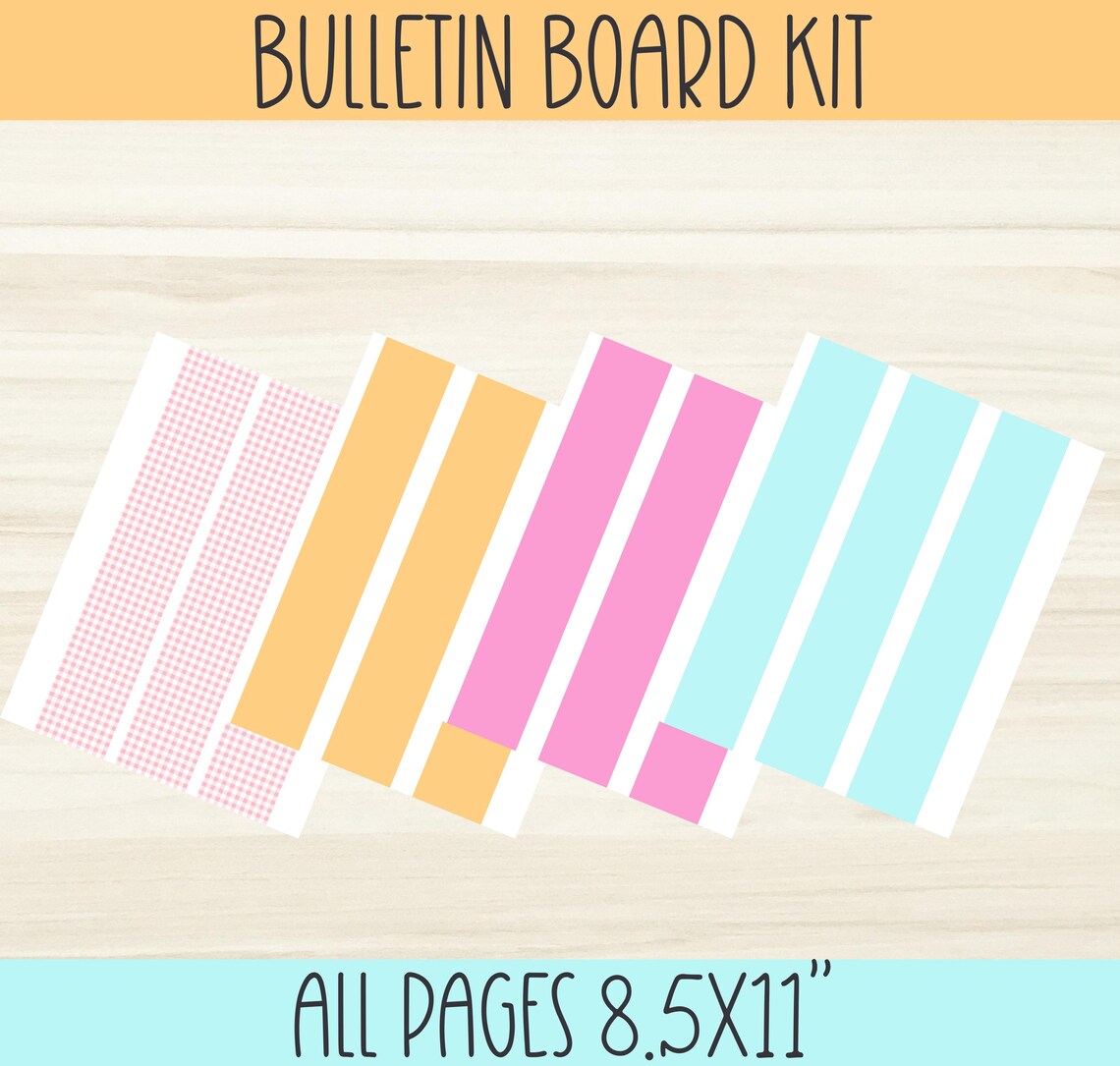 Summer Vacation Bulletin Board Kit | Easy and Modern Classroom ...