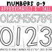 Bulletin Board Letters Printable Large Alphabet and Number Posters Easy ...