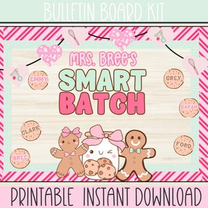 SMART Batch | Smart Cookies Christmas Editable Bulletin Board ...