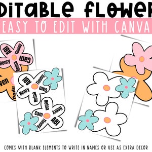 Groovy Spring Flower Bulletin Kit. We Bloom Class Bulletin Board ...