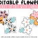 Groovy Spring Flower Bulletin Kit. We Bloom Class Bulletin - Etsy