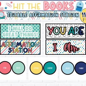 School Theme Editable CLASSROOM DECOR Bundle | Elementary Classroom ...