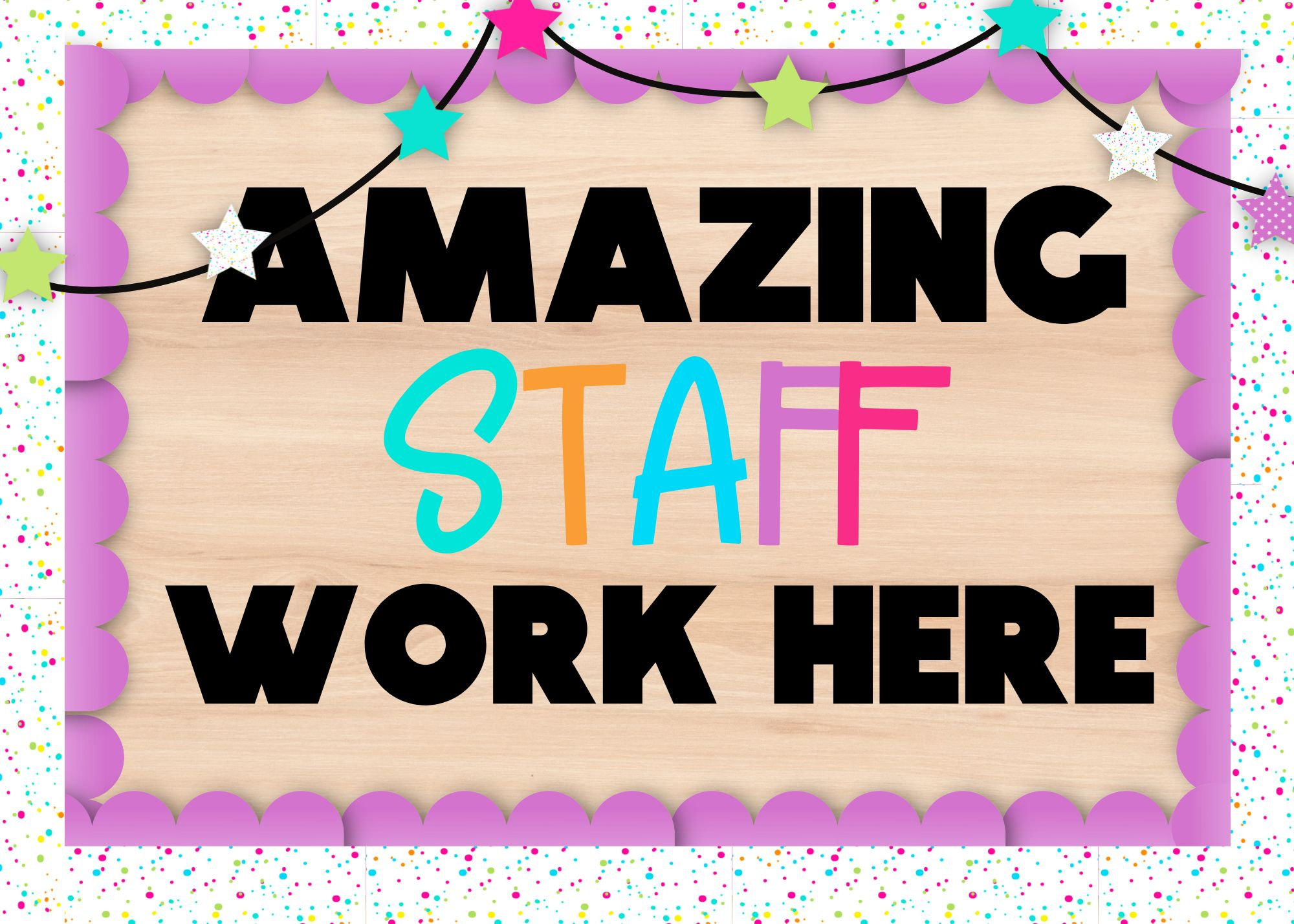 Bright Amazing Students Bulletin Board Kit | Diversity Classroom Decor ...