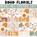 Retro Flower ABC Alphabet Classroom Poster. Alphabet Display Classroom ...