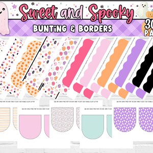 Pastel Halloween Theme Editable Holiday Classroom Decor Bundle | Modern ...