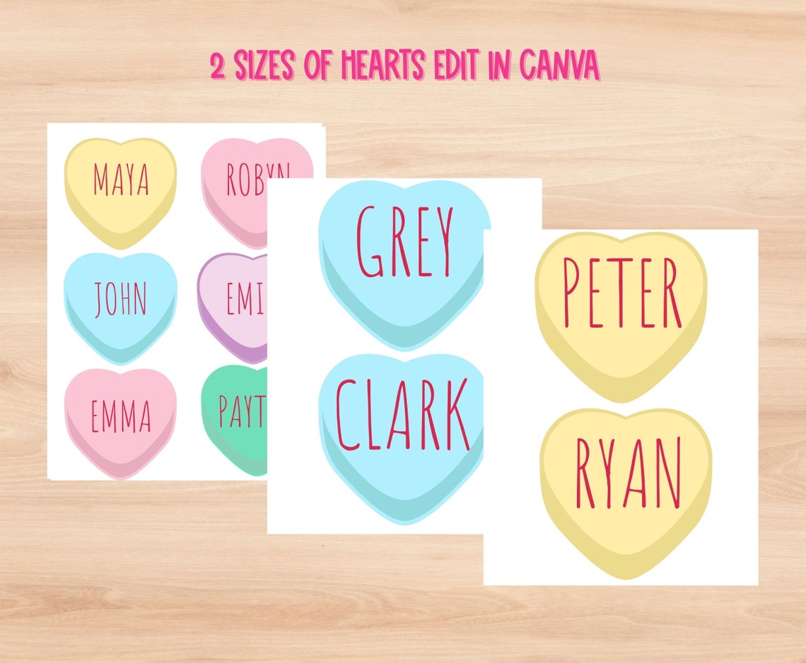 Candy Hearts Our Class is Full of SWEETHEARTS Bulletin Board - Etsy