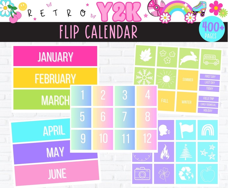 Y2K Retro Pink CLASSROOM DECOR Meet the Teacher Shapes - Etsy