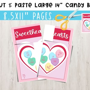 Candy Hearts Our Class is Full of SWEETHEARTS Bulletin Board Kit ...