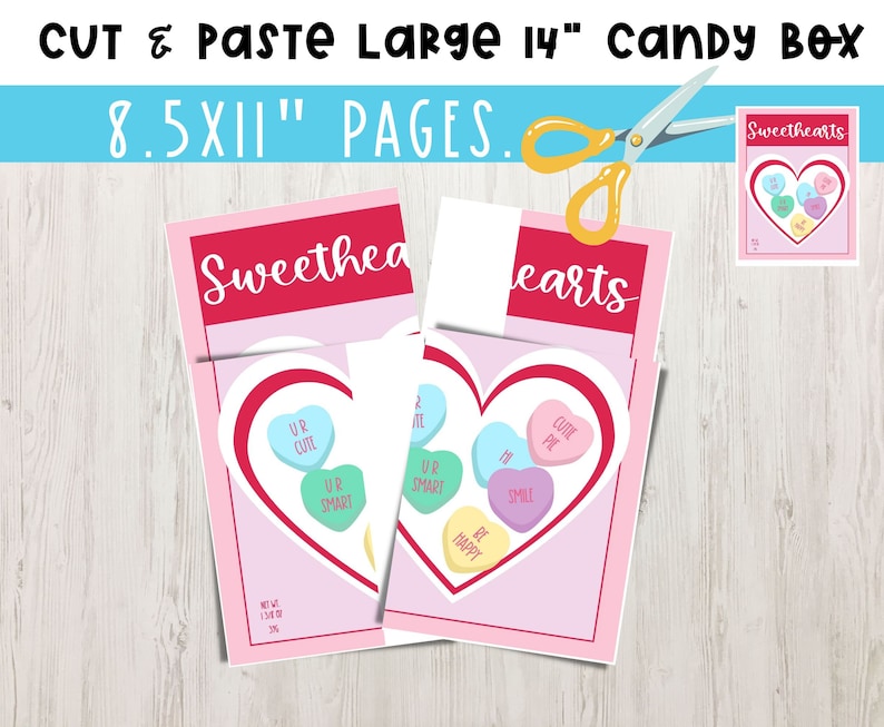 Candy Hearts Our Class is Full of SWEETHEARTS Bulletin Board - Etsy