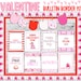 Valentine Bulletin Board Kit Printable. Heart Day Classroom Decor ...