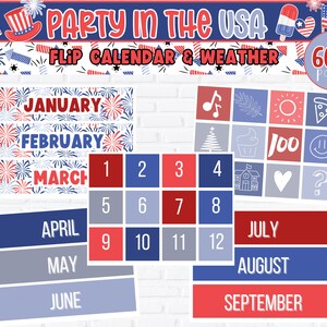 USA American Theme Editable CLASSROOM DECOR Bundle | Elementary ...
