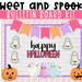 Pastel Ghost Happy Halloween Bulletin Board Kit Fall - Etsy