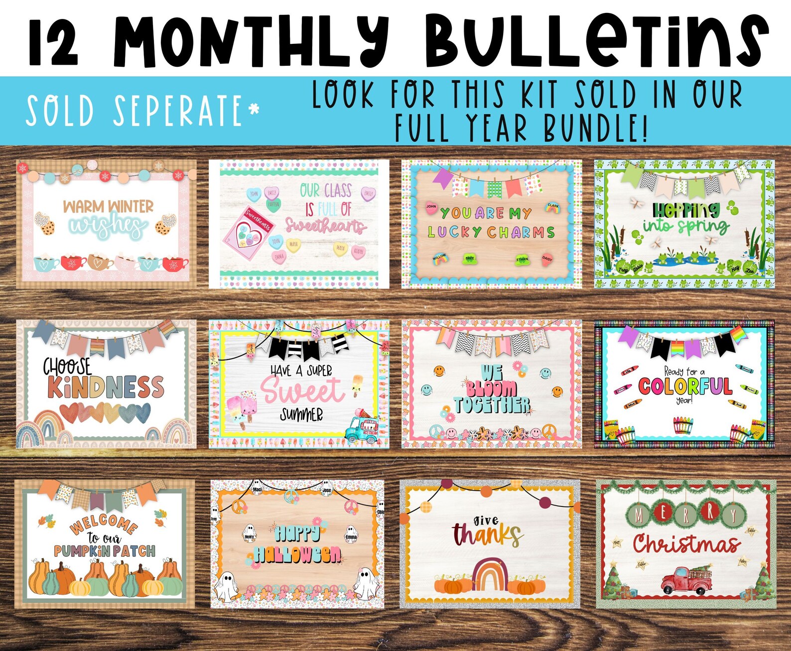 Hot Cocoa Bulletin Board Kit | Warm Winter Wishes | January Warm and ...