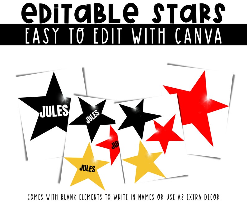 You're a Star Movie Star Themed Bulletin Board Kit | DIY Classroom ...