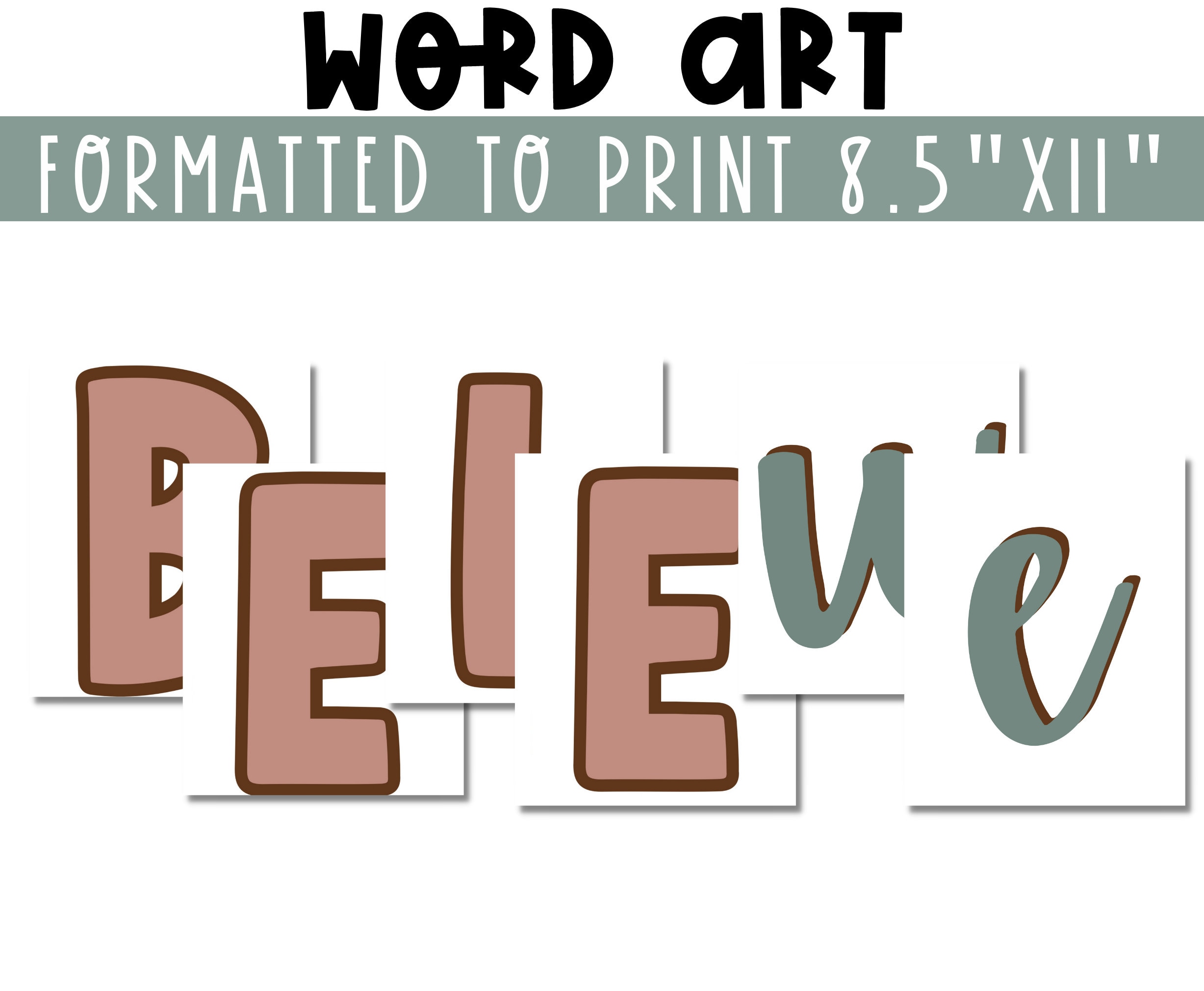 Be Leaf in Yourself Boho Fall Bulletin Board Kit DIY Fall - Etsy