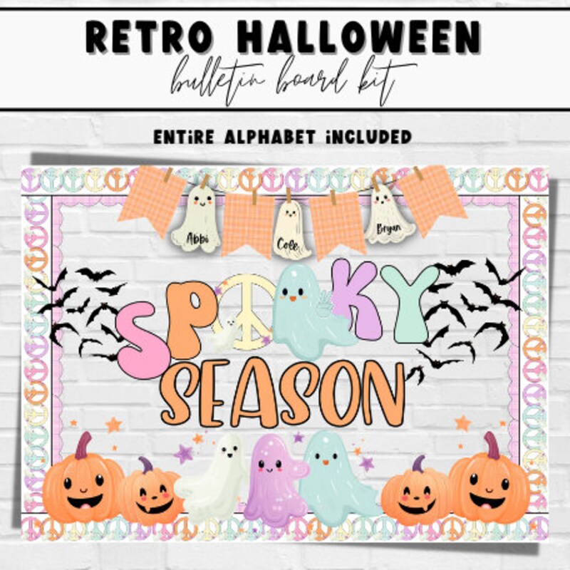 Halloween Classroom Door - Etsy