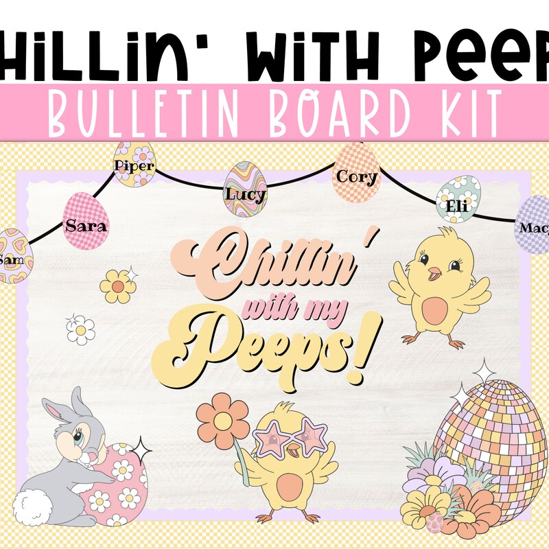 Peeps Border - Etsy
